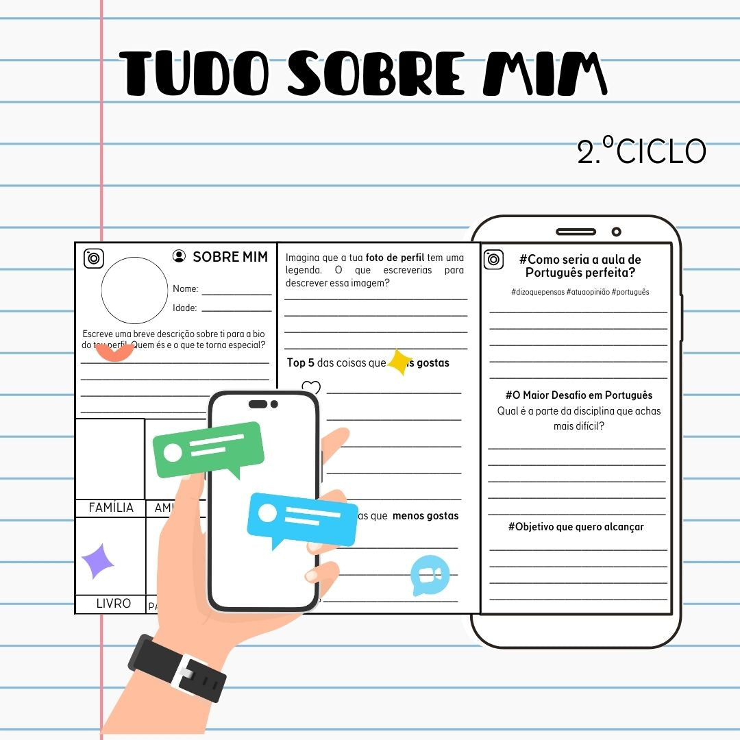 Tudo sobre mim 2ºciclo – profcindycriatividades