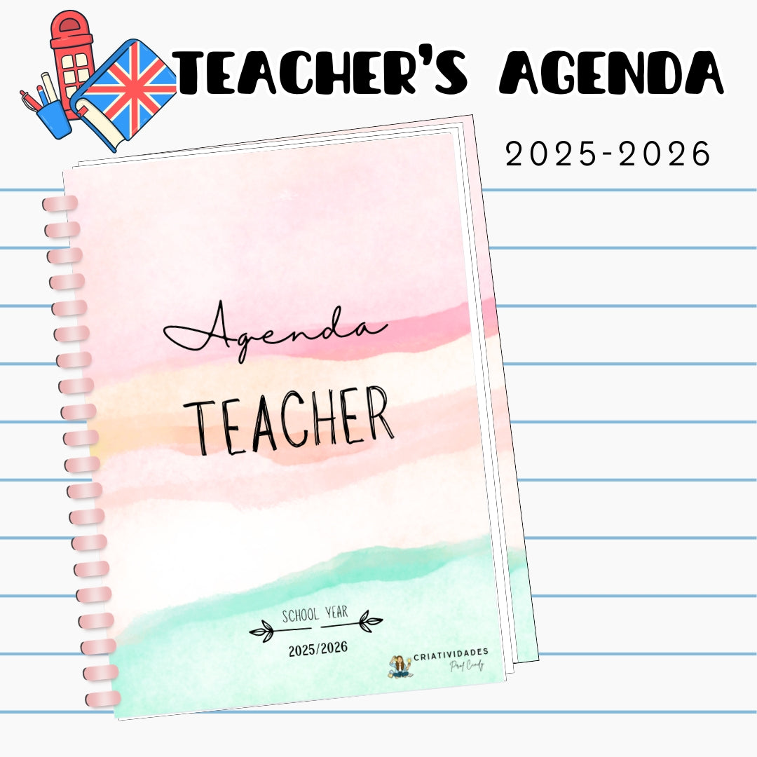 Teacher's Agenda – profcindycriatividades