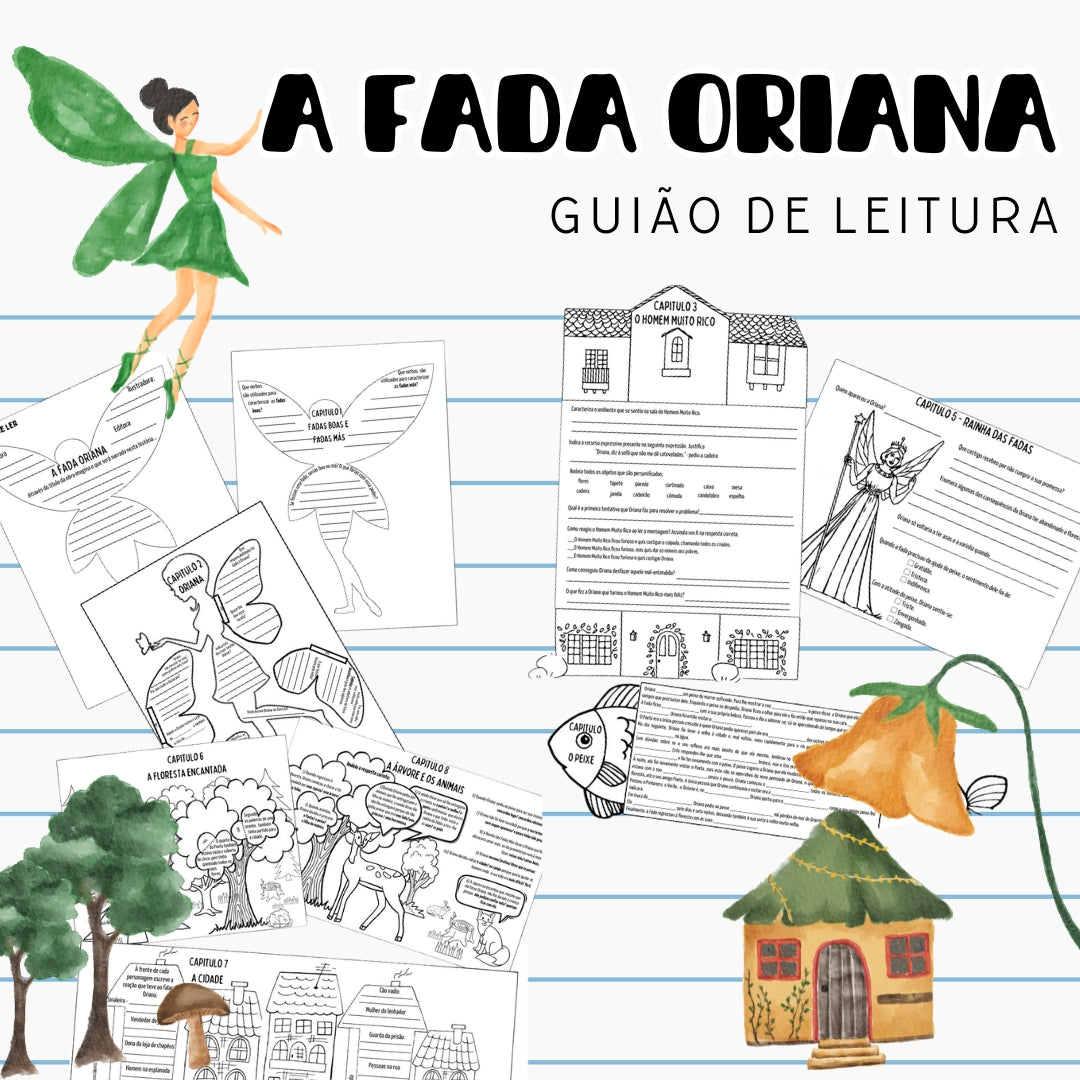 Guiões de leitura "A Fada Oriana" – profcindycriatividades