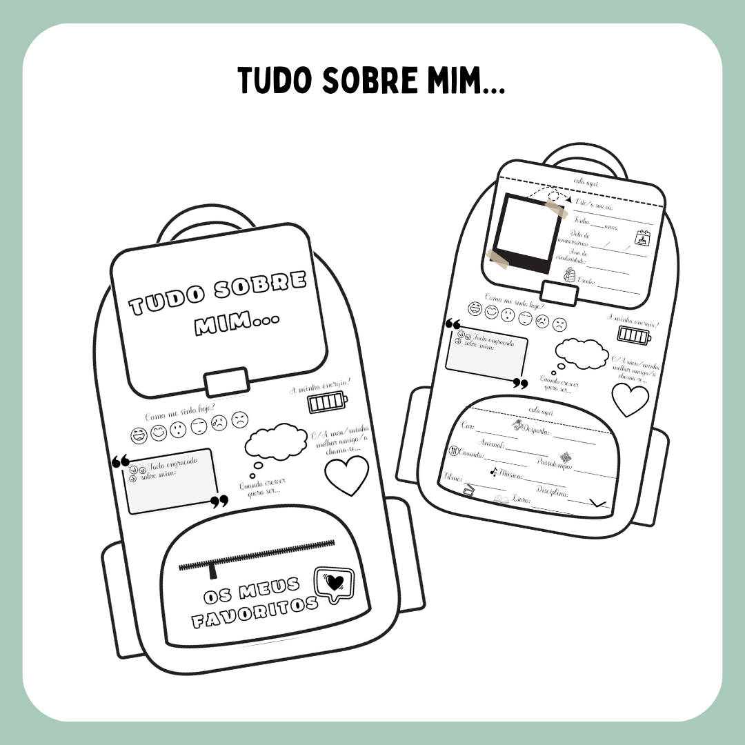 Tudo sobre mim... – profcindycriatividades